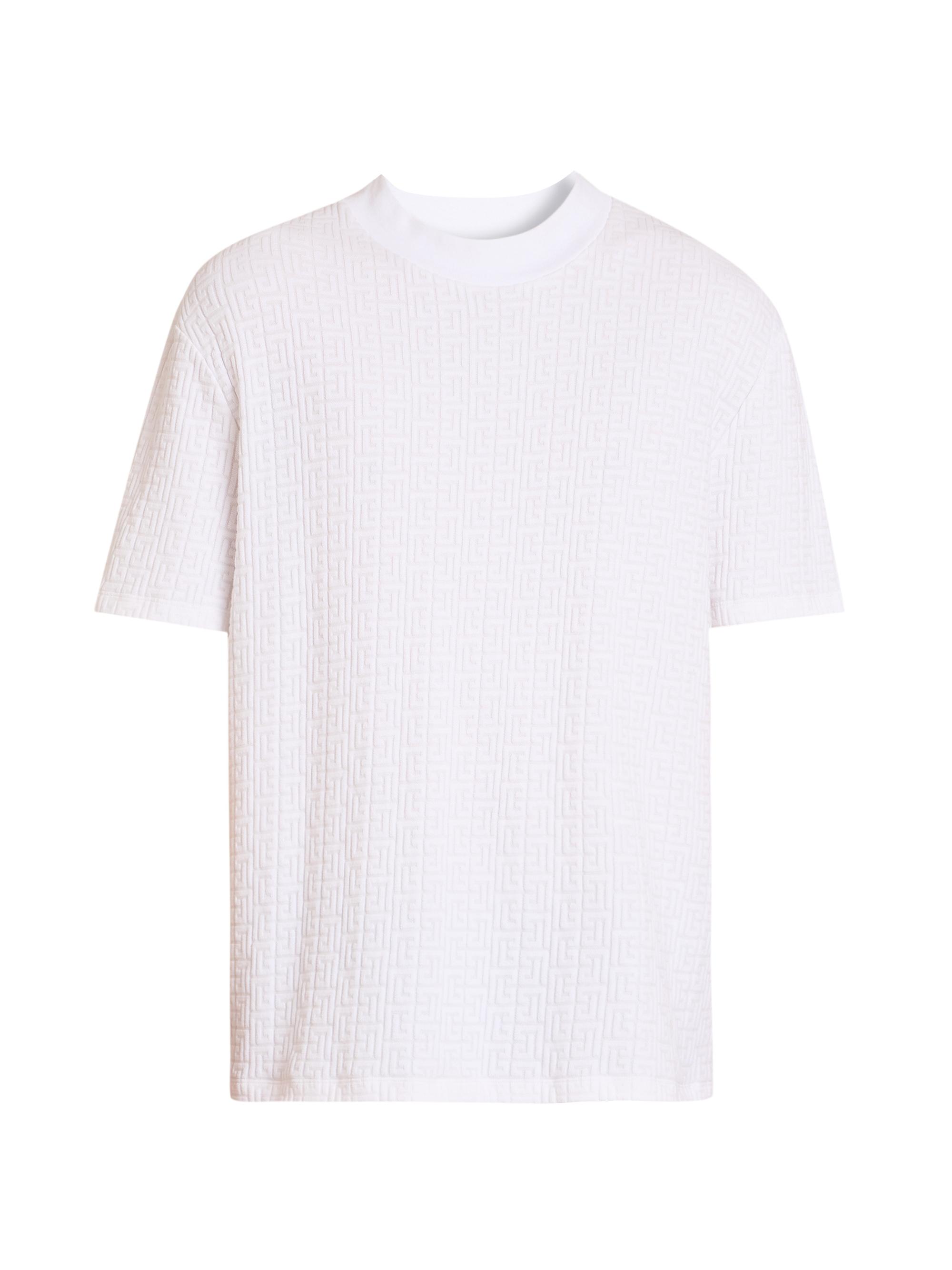 Balmain Monogram Sponge T-Shirt | Saks Fifth Avenue