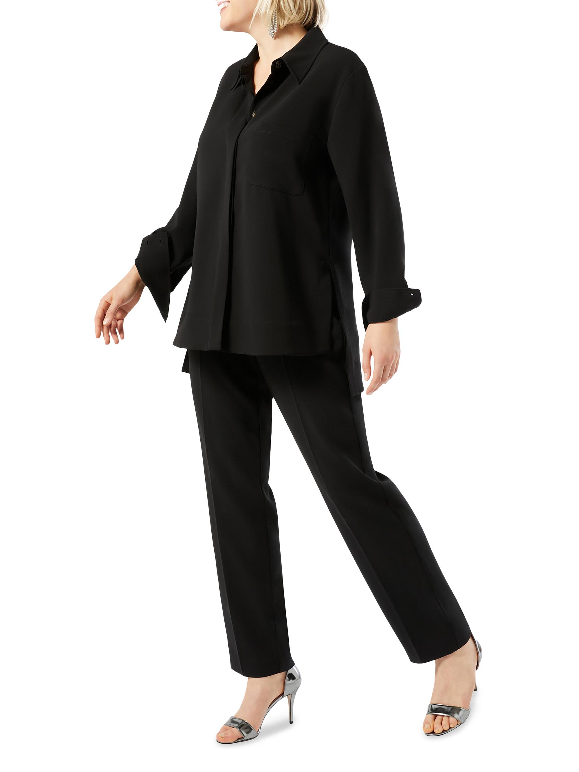 Marina Rinaldi Triacetate Cady Tunic | Saks Fifth Avenue