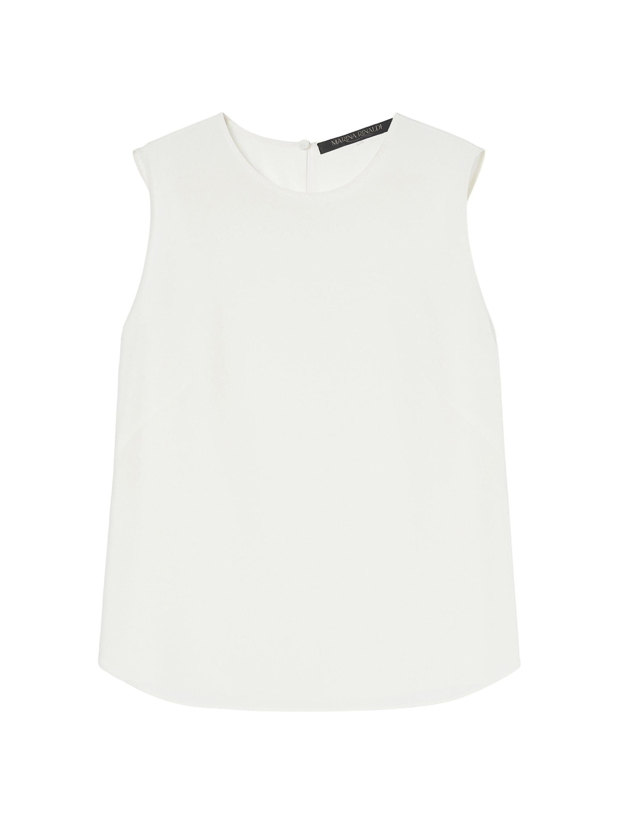 Marina Rinaldi Silk Top | Saks Fifth Avenue