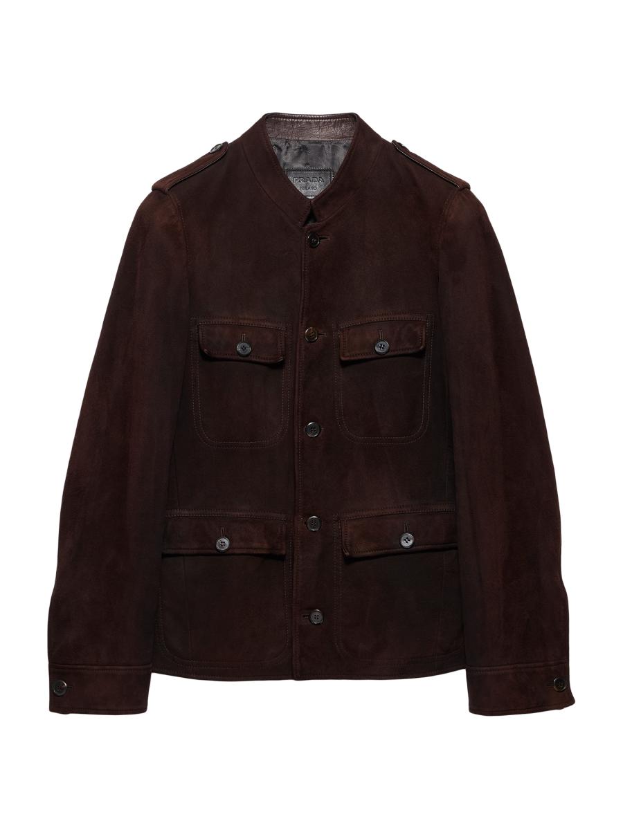 Prada Suede Jacket | Saks Fifth Avenue