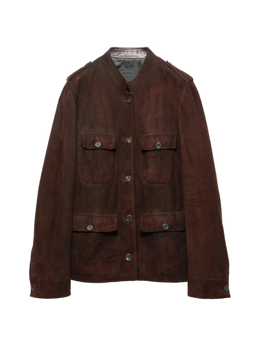 Prada Suede Jacket | Saks Fifth Avenue