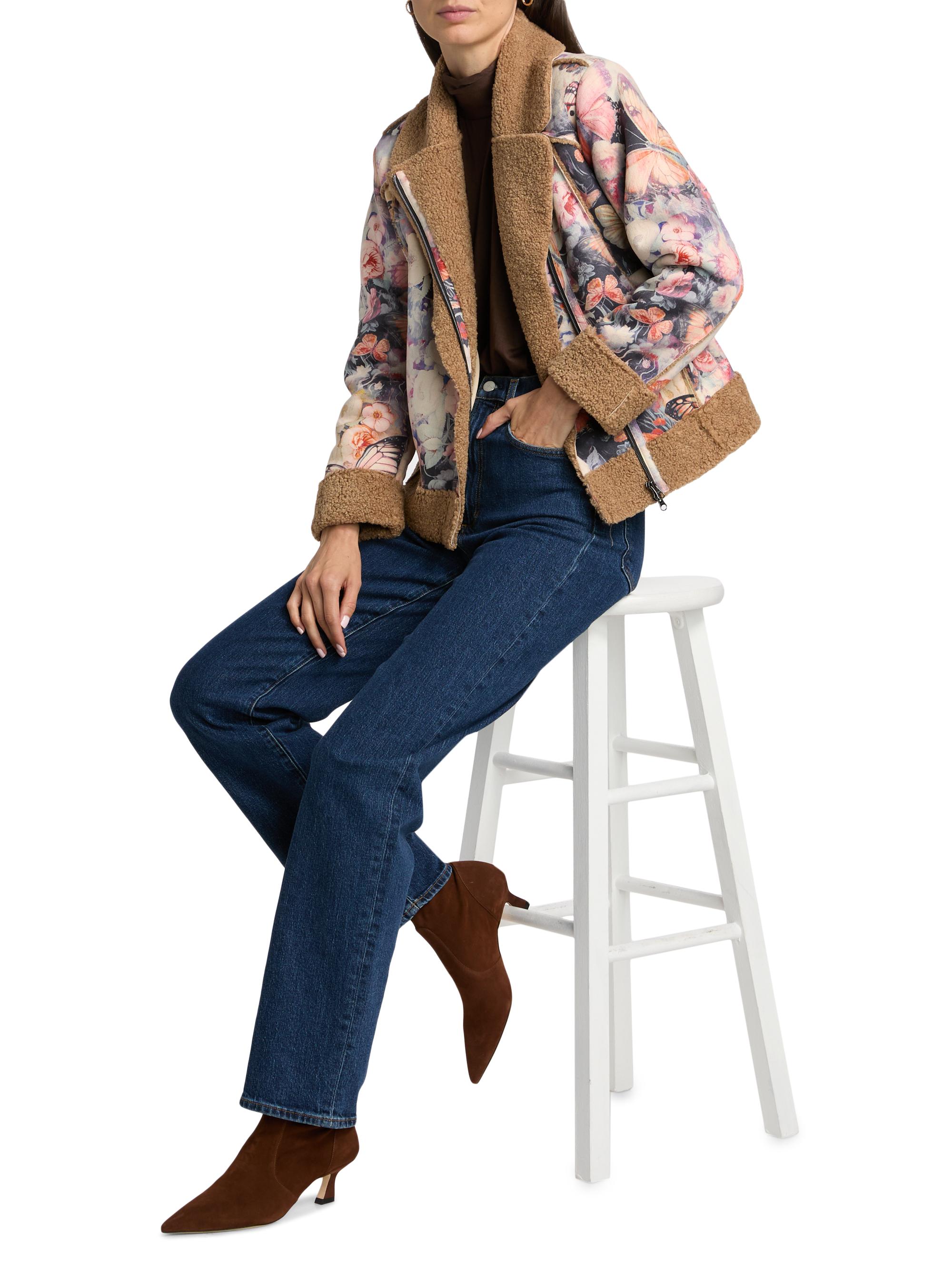 Johnny Was Maravilla Faux Suede Motto Jacket | Saks Fifth Avenue