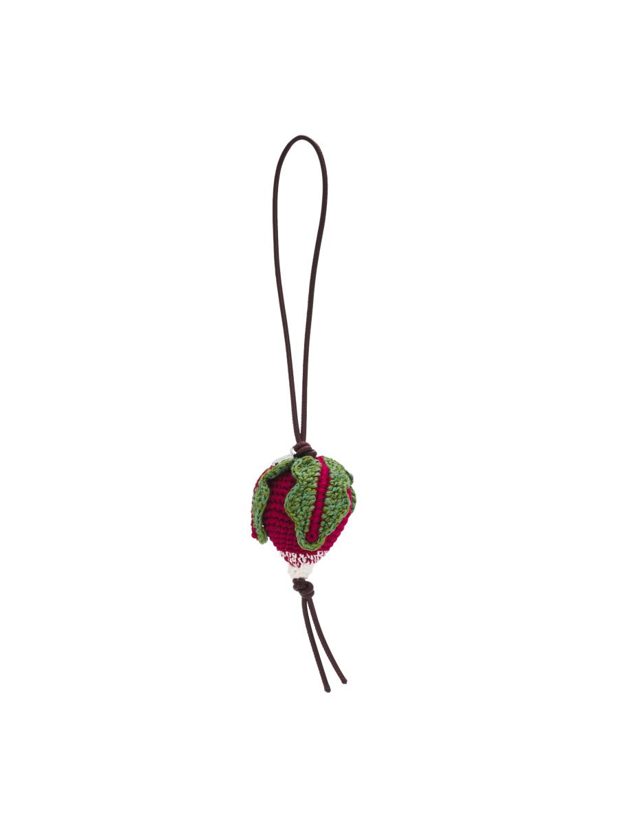 JW Anderson Crocheted Radish Charm | Saks Fifth Avenue