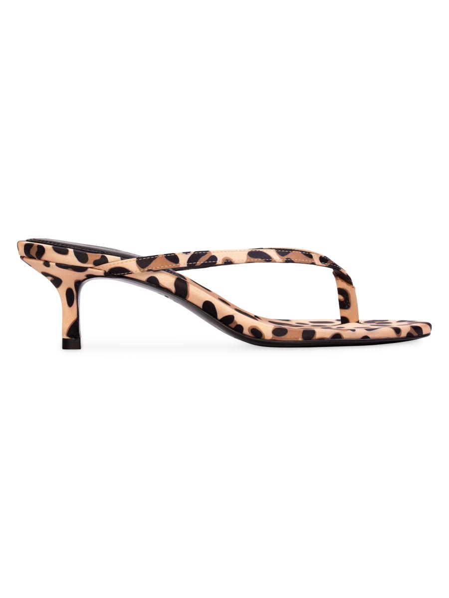 Black Suede Studio Tash 50MM Satin Mules | Saks Fifth Avenue