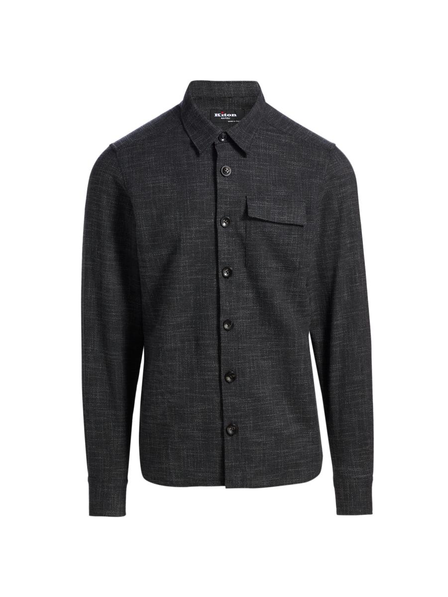 Kiton Buba Pocket Shirt | Saks Fifth Avenue