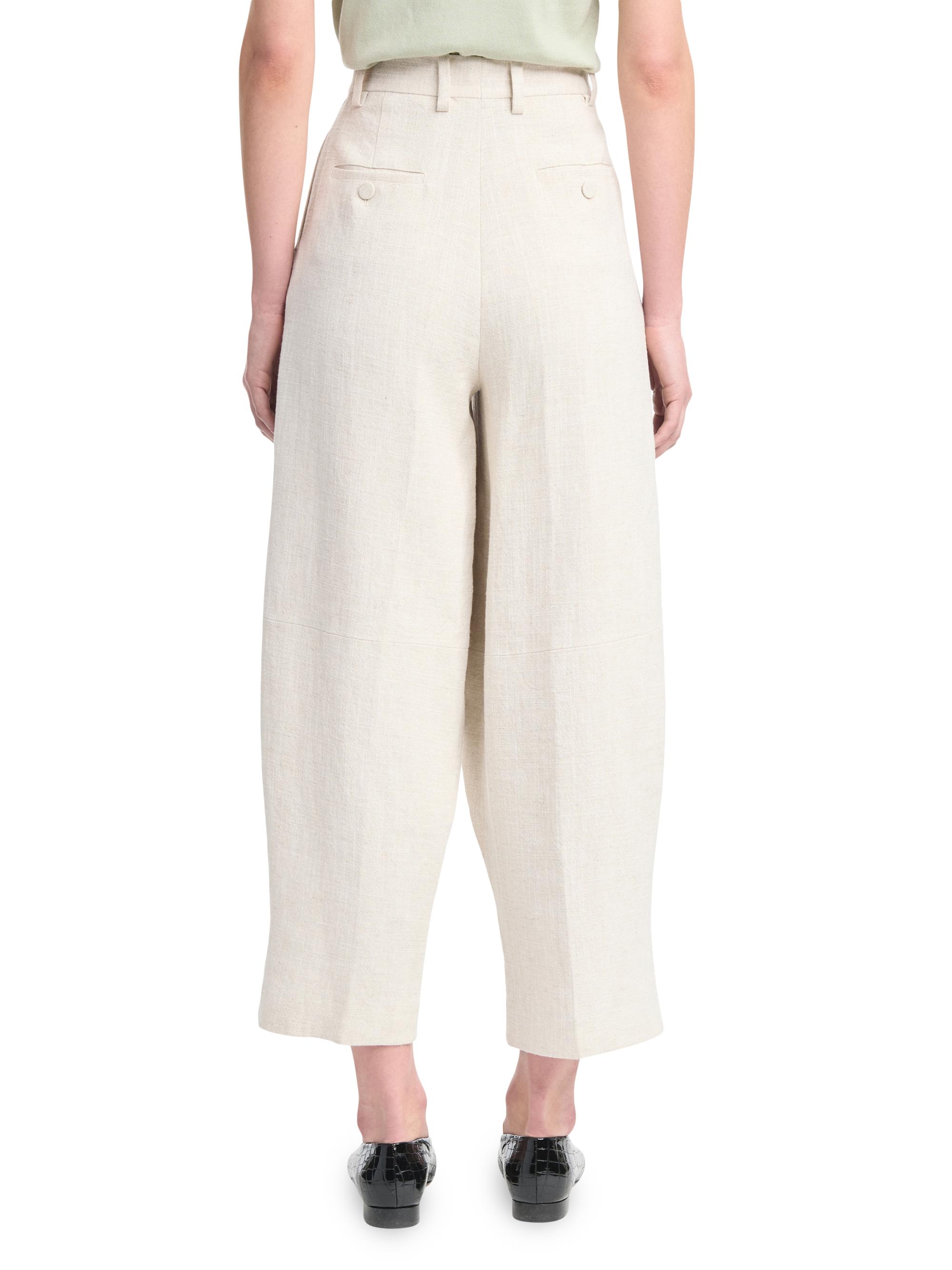 Altuzarra Dash Pleated Linen-Blend Pants | Saks Fifth Avenue