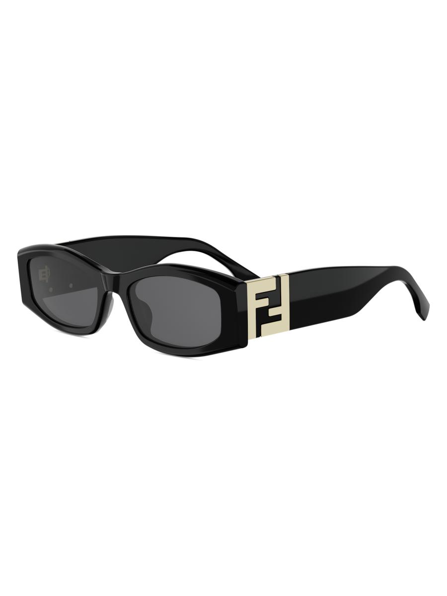 Fendi 54MM Rectangular Sunglasses | Saks Fifth Avenue