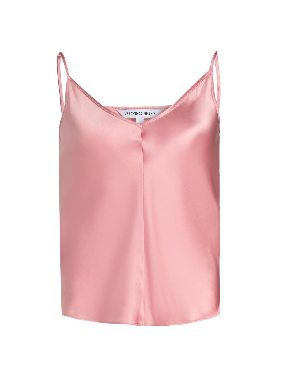 Veronica Beard Toby Satin Top | Saks Fifth Avenue