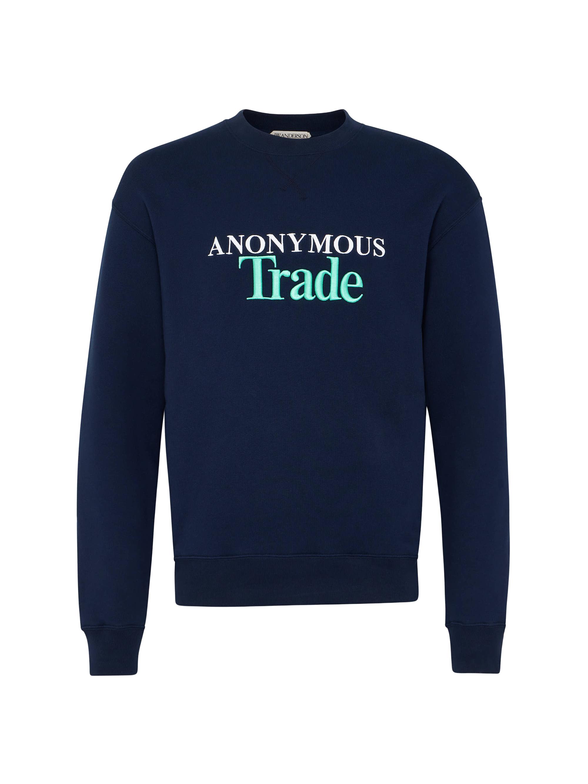 JW Anderson Anonymous Trade Cotton Sweatshirt | Saks Fifth Avenue