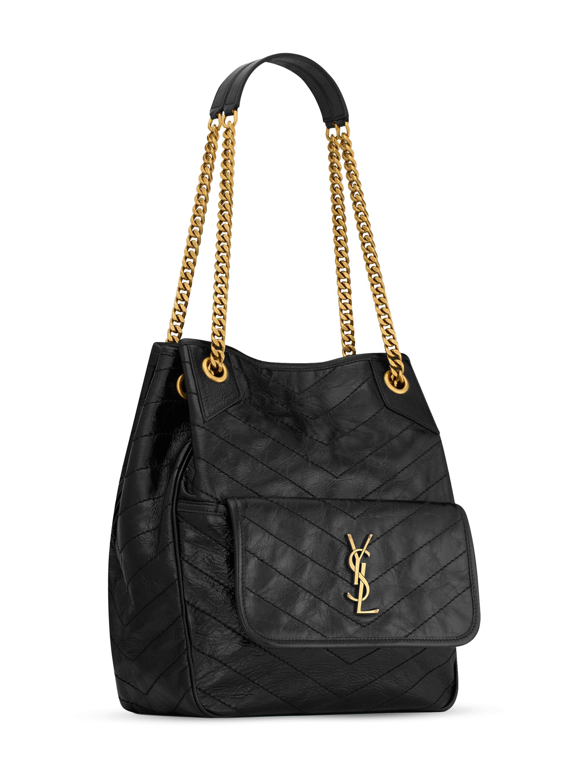 Saint Laurent Niki Small Shopping in Vintage Leather | Saks Fifth Avenue