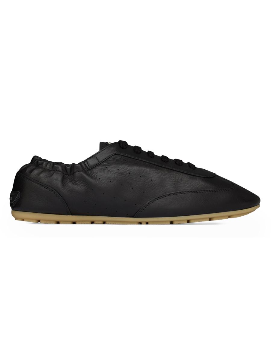 Saint Laurent Lewis Sneakers in Grained Leather | Saks Fifth Avenue