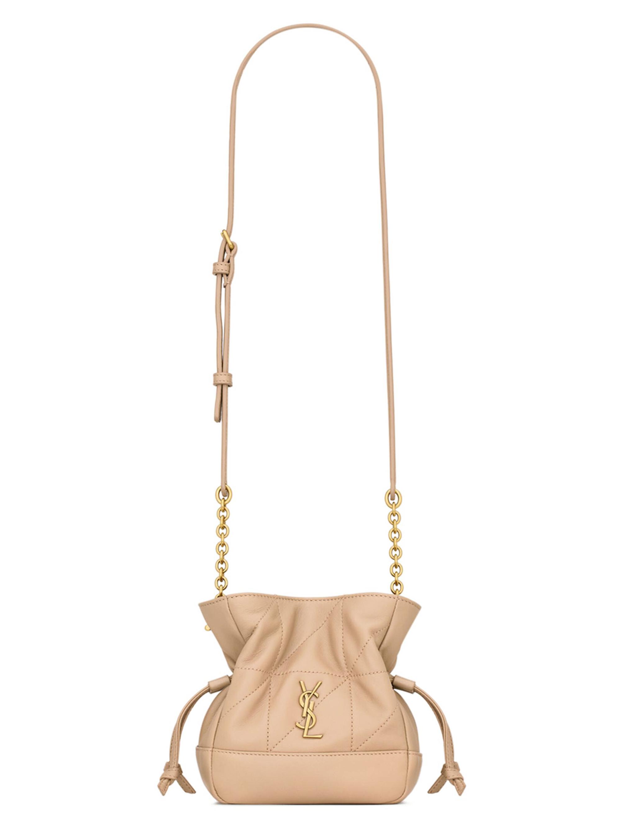 Saint Laurent Jamie Mini Shoulder Pouch in Lambskin | Saks Fifth Avenue