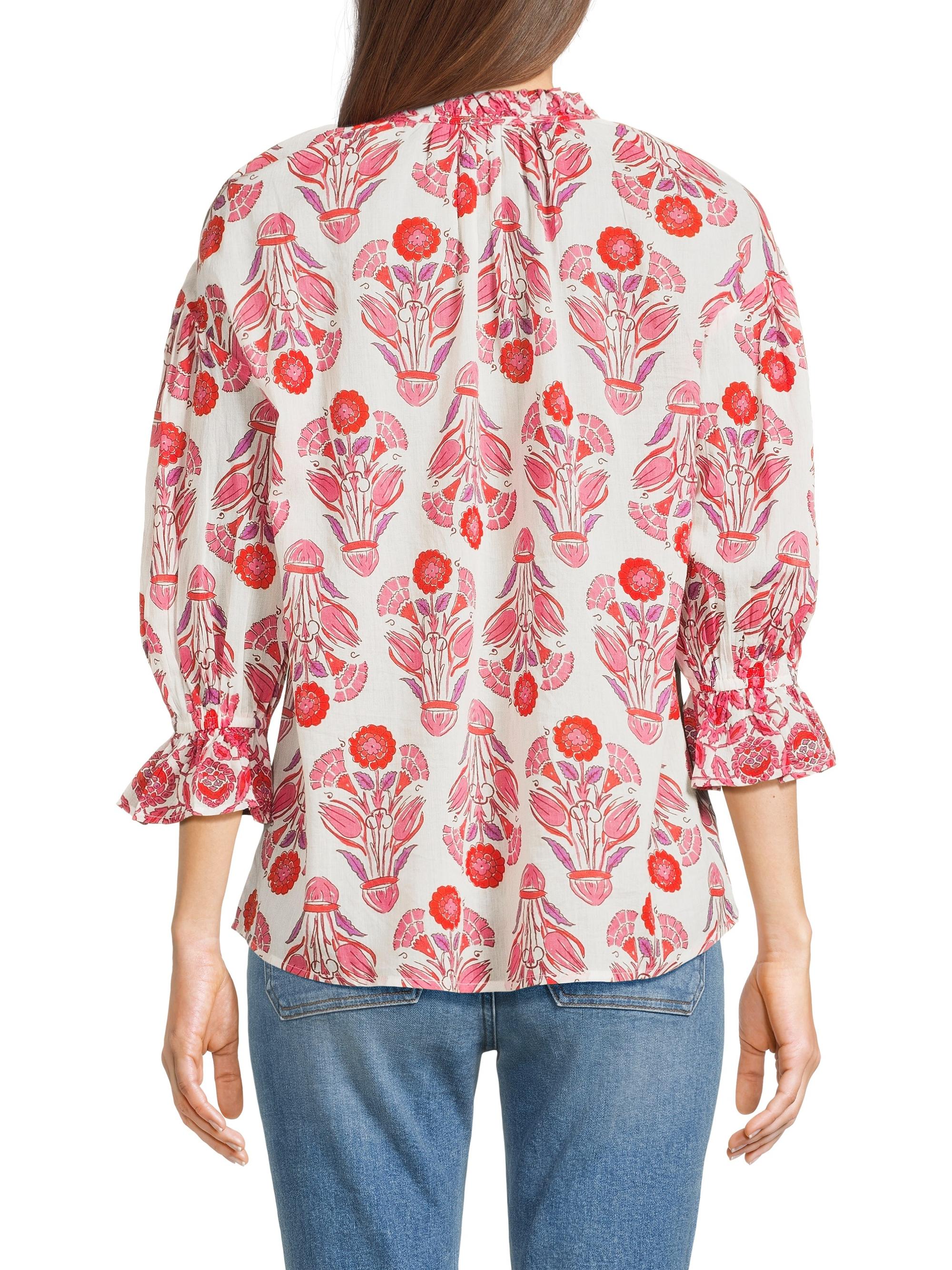 Ro's Garden Rachel Cotton Shirt | Saks Fifth Avenue
