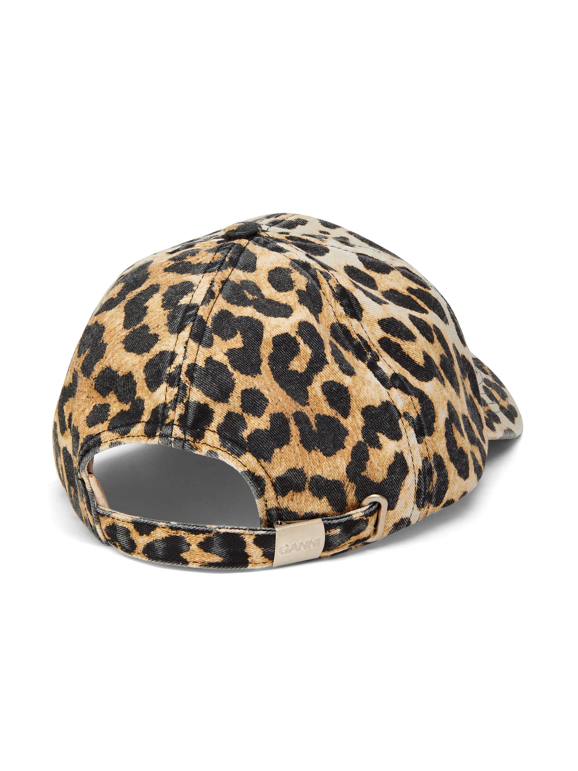 Ganni Leopard-Print Hat | Saks Fifth Avenue