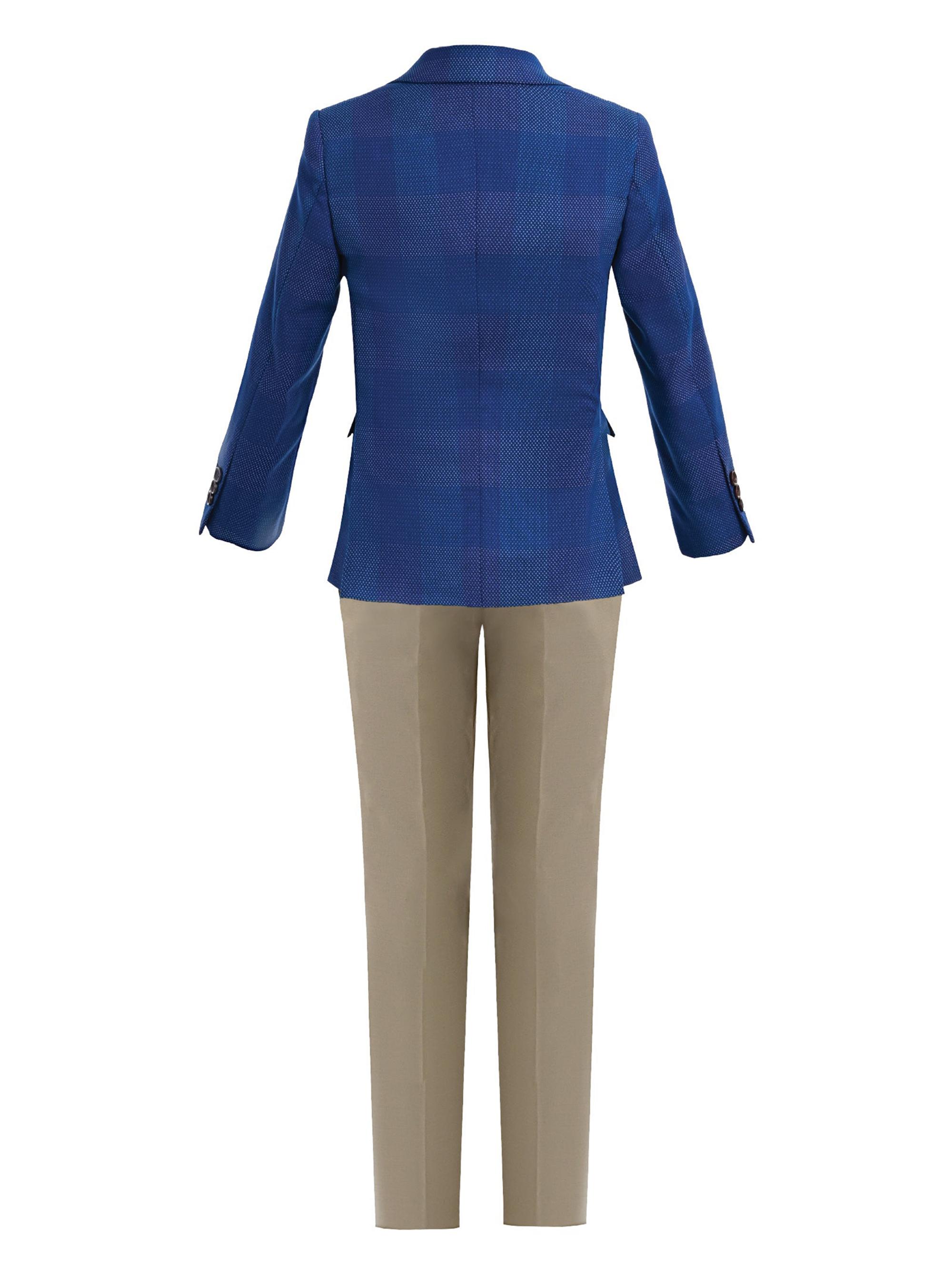 Moustache Little Boy's & Boy's Check Blazer Suit Set | Saks Fifth Avenue