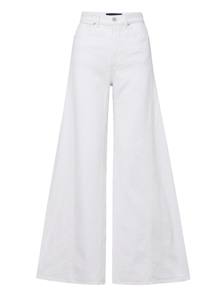 Veronica Beard Vicki Spliced Extra Wide-Leg Jeans | Saks Fifth Avenue