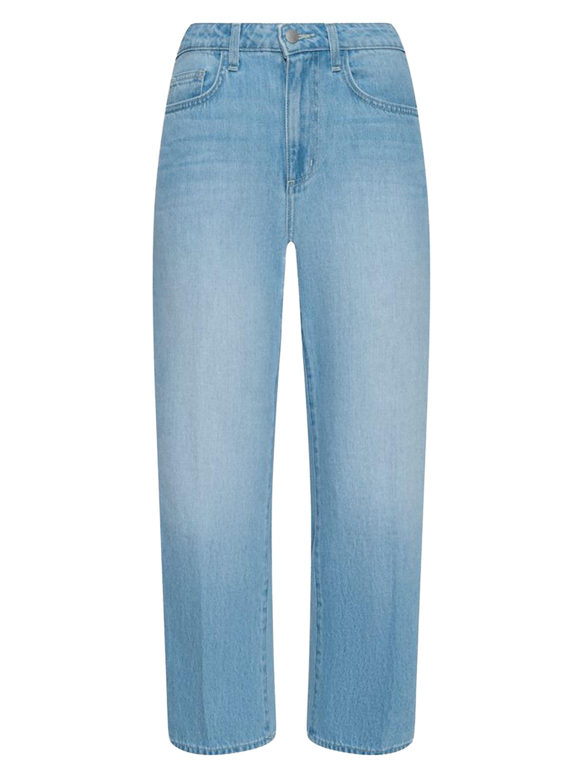 L'AGENCE Mallis High-Rise Barrel-Leg Crop Jeans | Saks Fifth Avenue