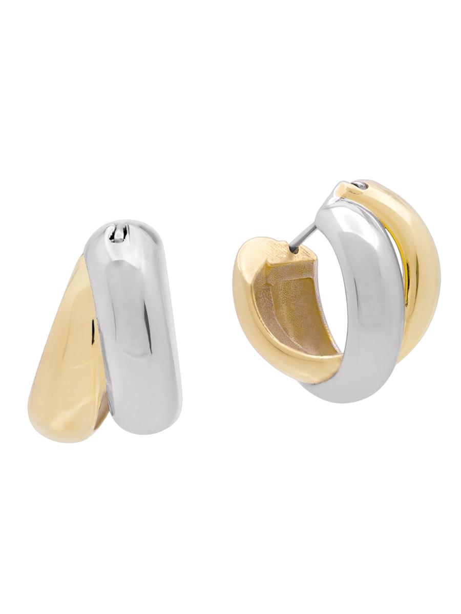 Shashi Ross 14K-Gold-Plated Twisted Hoop Earrings | Saks Fifth Avenue