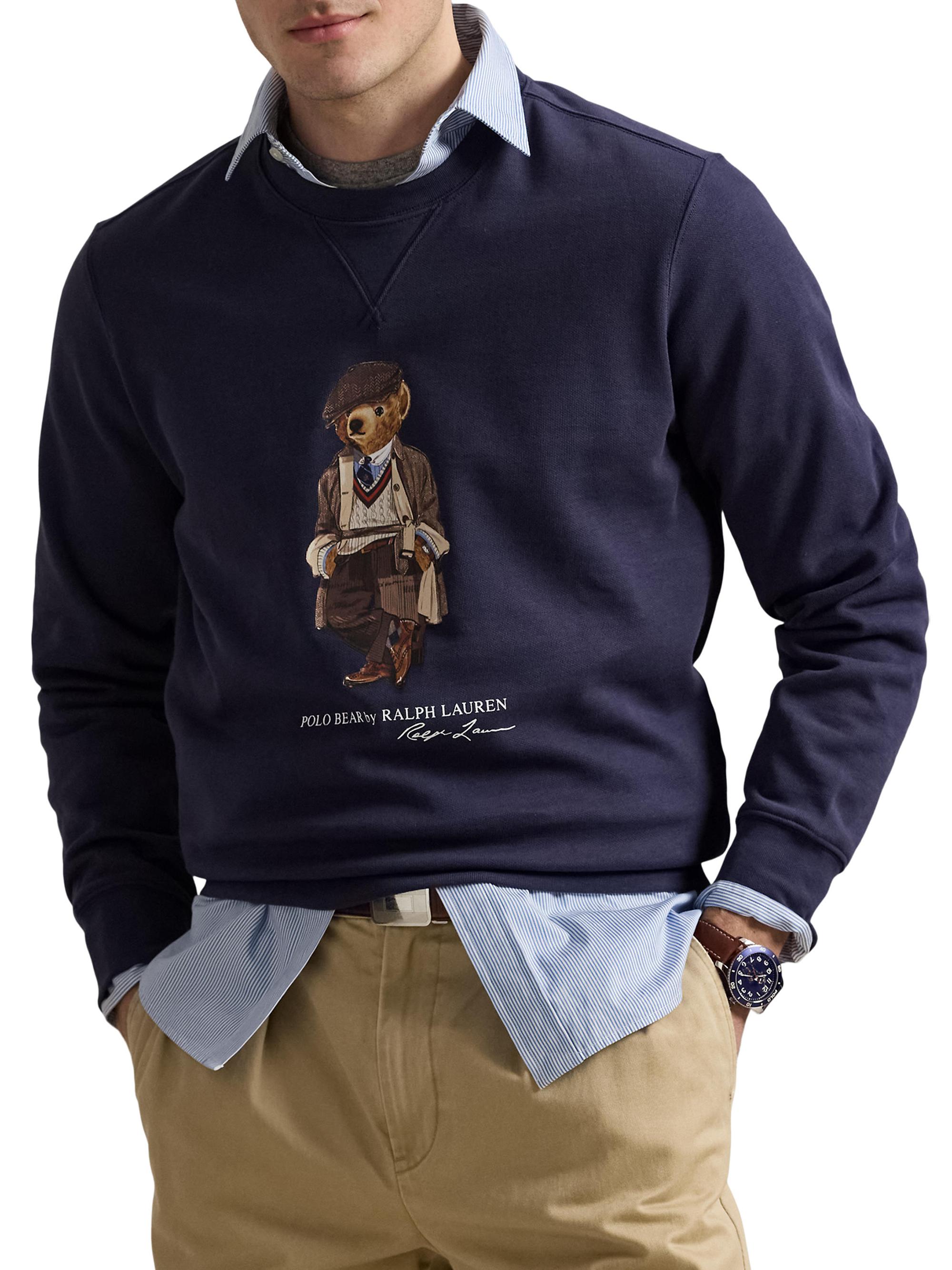 Polo Ralph Lauren Polo Bear Crewneck Sweatshirt | Saks Fifth Avenue
