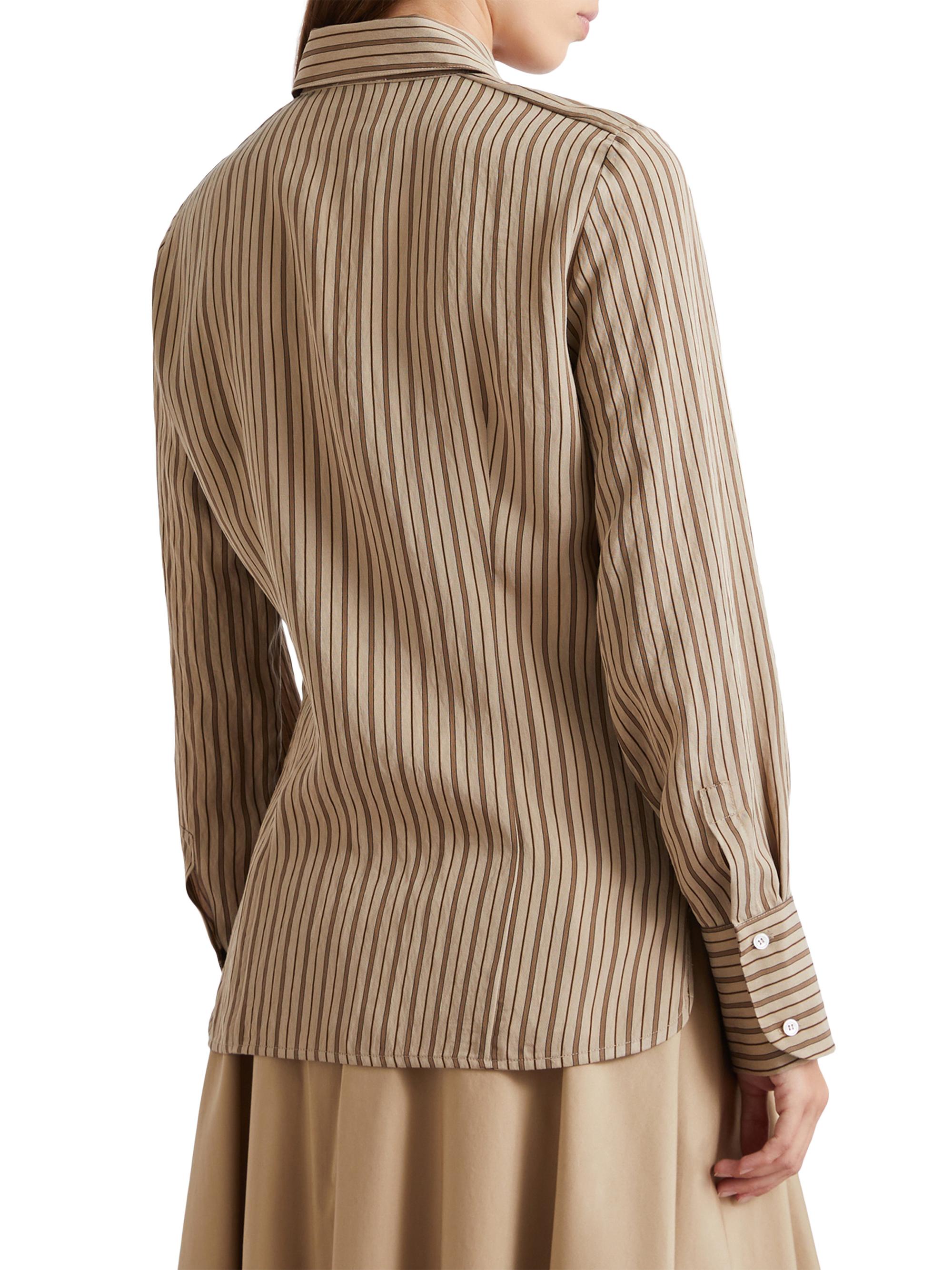 Marella Shiny Viscose Shirt | Saks Fifth Avenue