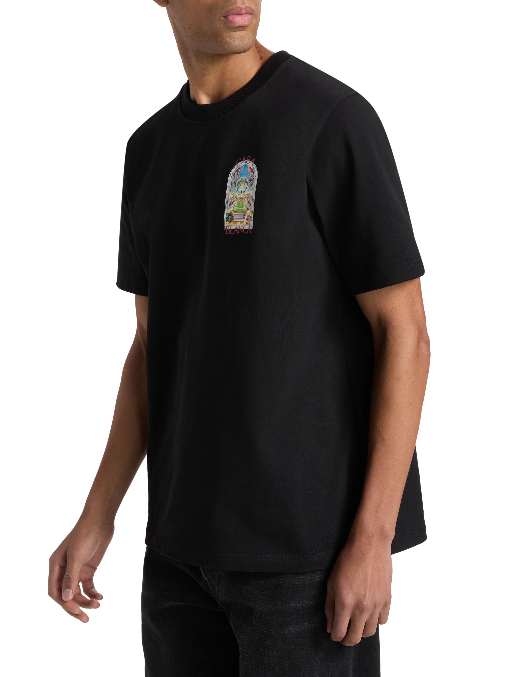 Casablanca Tennis Landscape Cotton T-Shirt | Saks Fifth Avenue