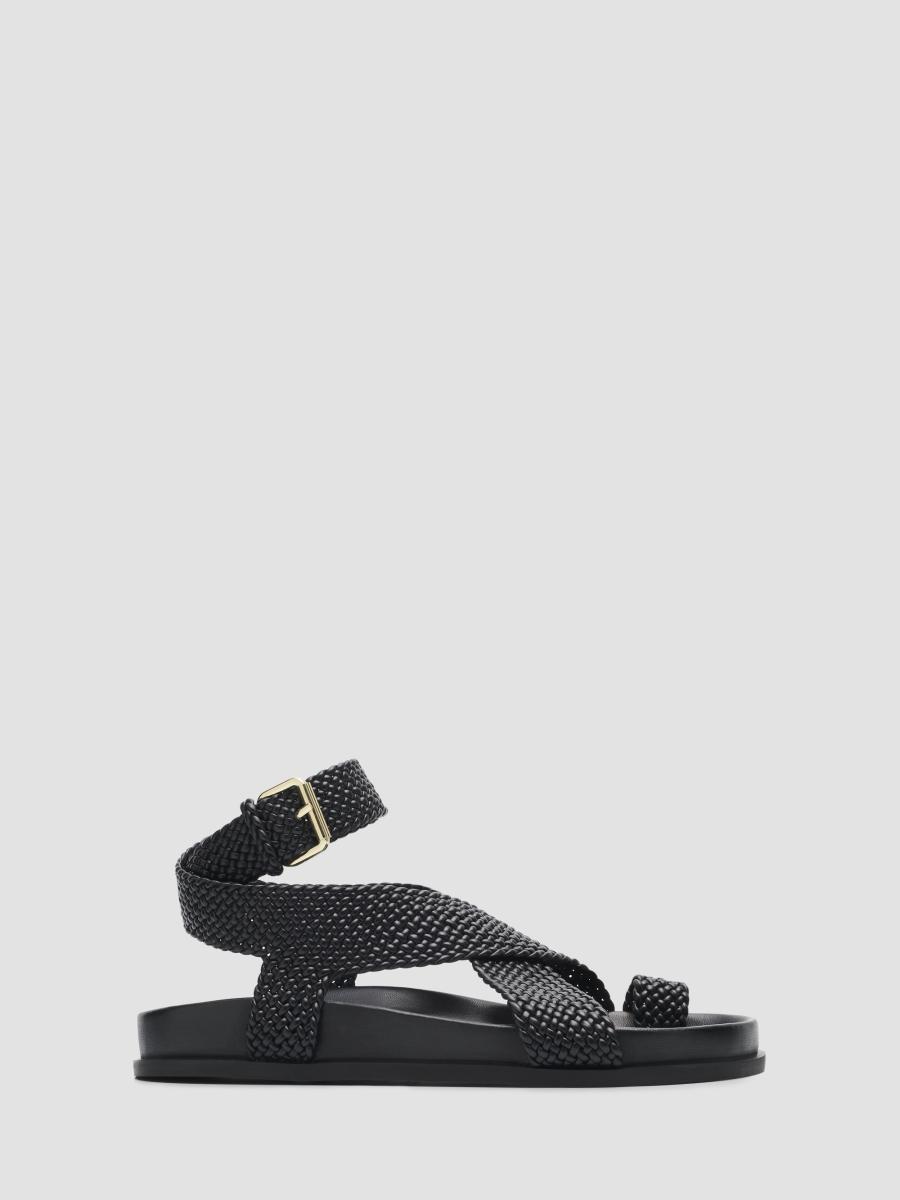A.Emery Jalen Woven Leather Sandals | Saks Fifth Avenue