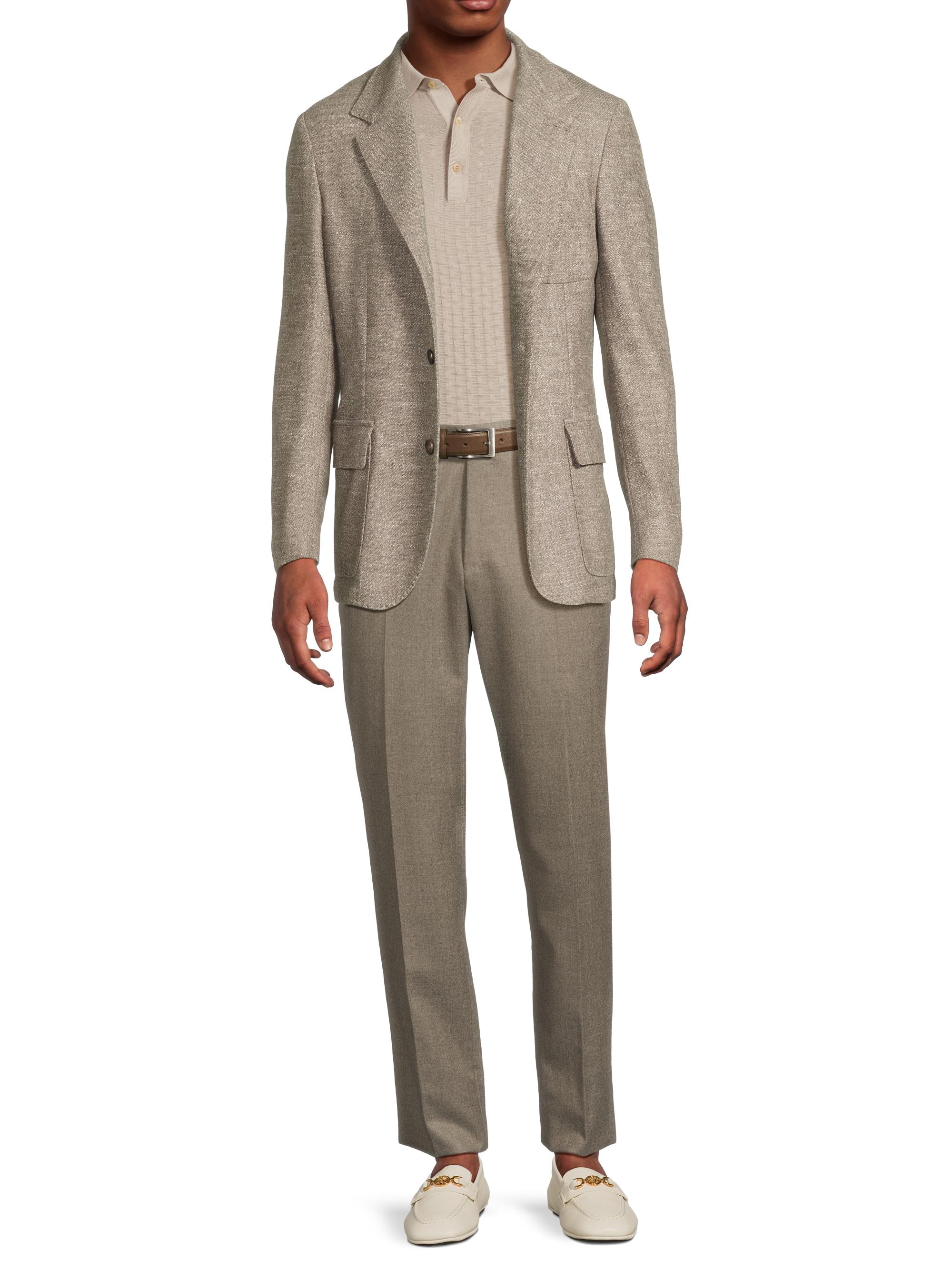 Corneliani Wool-Silk-Blend Textured Sport Jacket | Saks Fifth Avenue