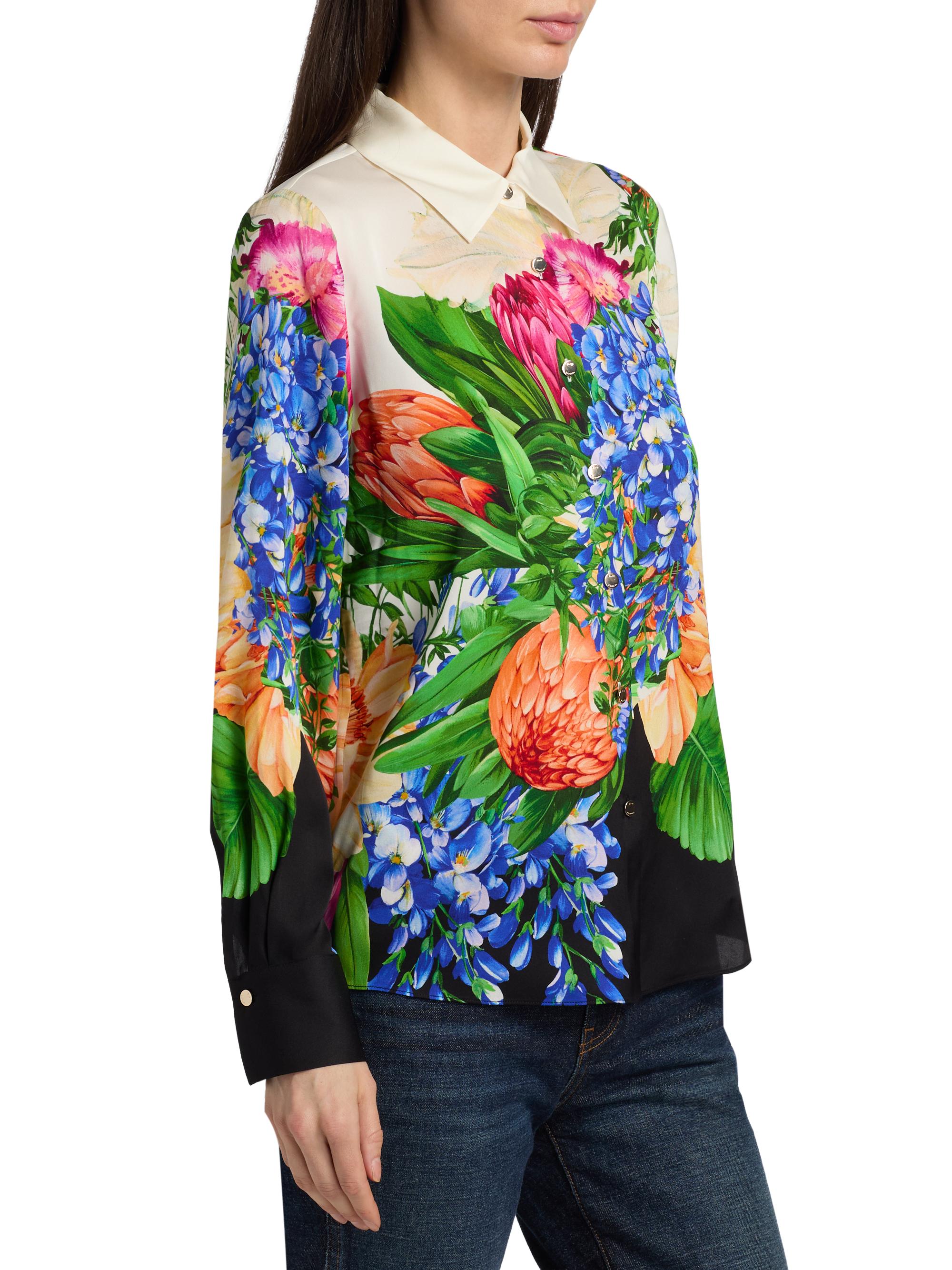 Elie Tahari The Madeline Spring Meadow Shirt | Saks Fifth Avenue