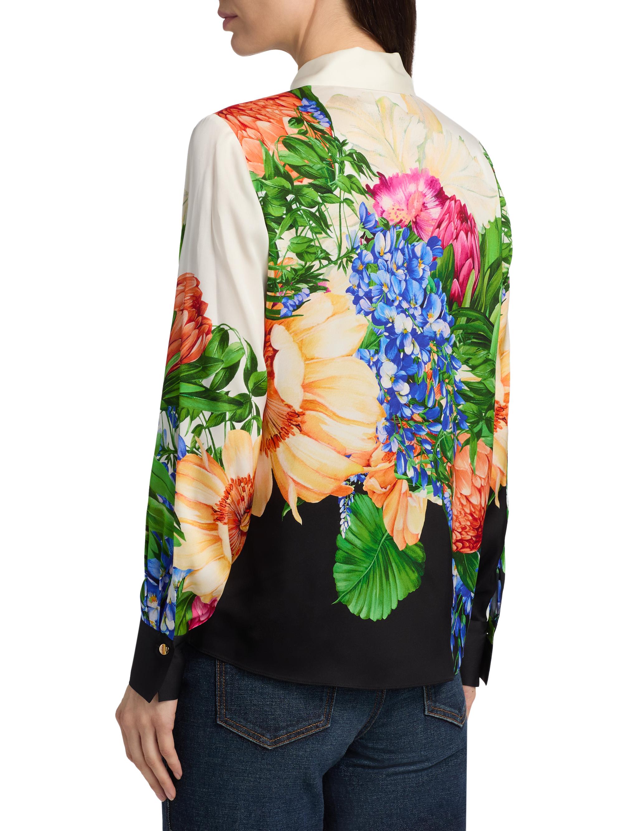 Elie Tahari The Madeline Spring Meadow Shirt | Saks Fifth Avenue