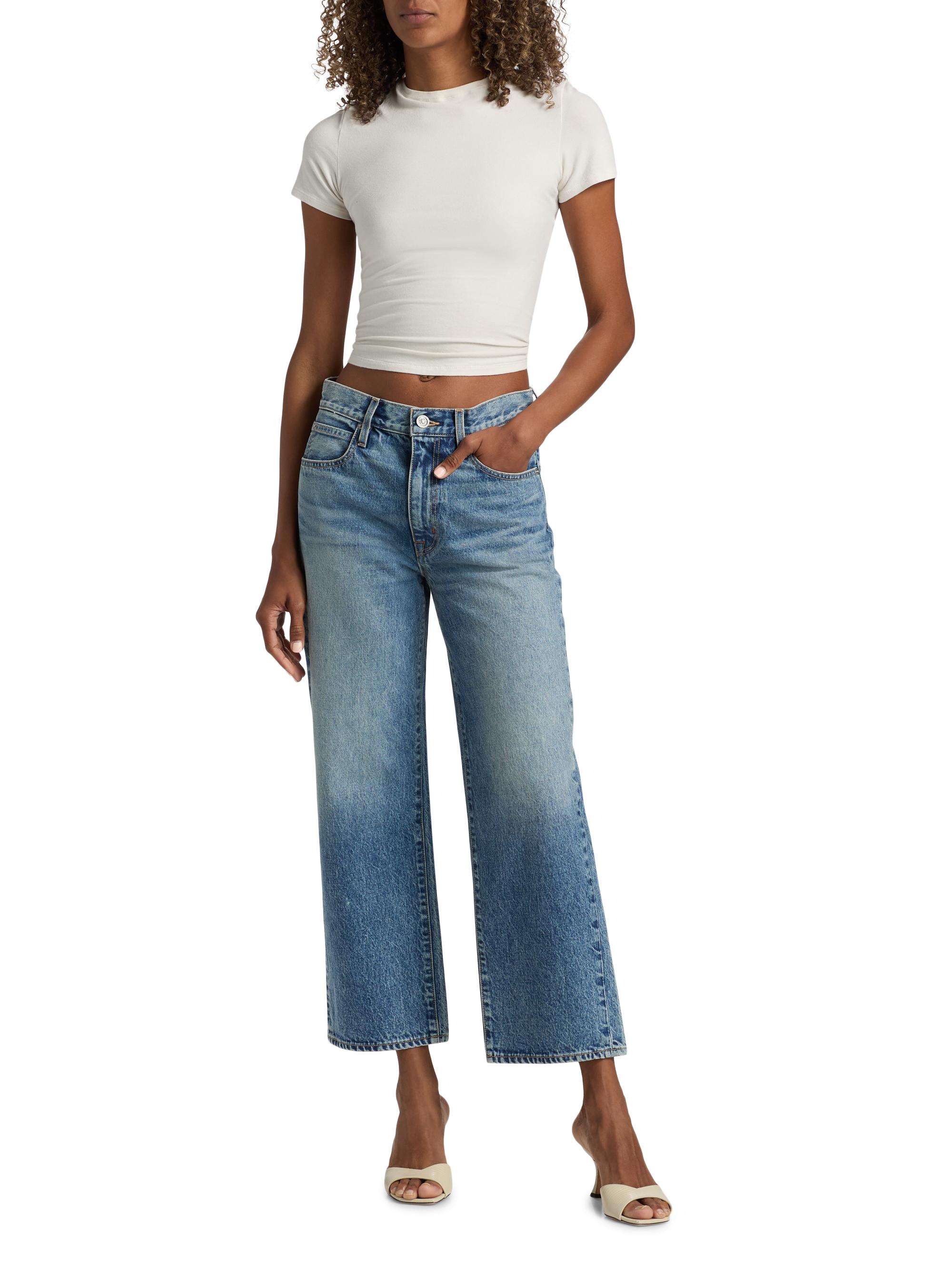 SLVRLAKE Hunter Relaxed Boyfriend Jeans | Saks Fifth Avenue