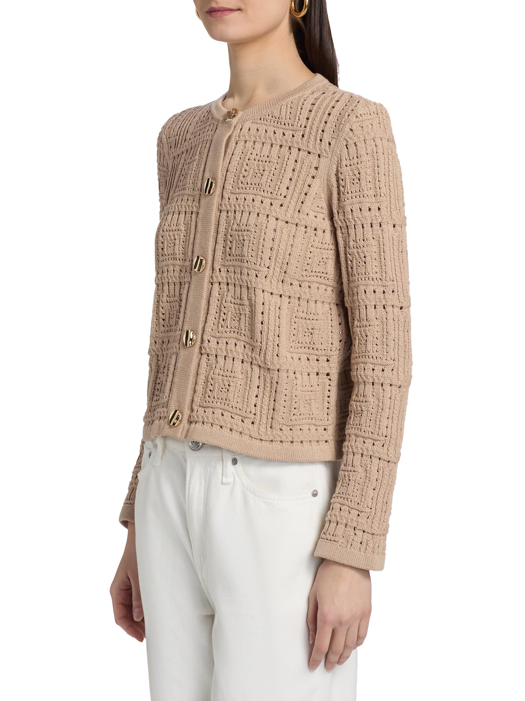 dh New York Helena Granny Square Cardigan | Saks Fifth Avenue