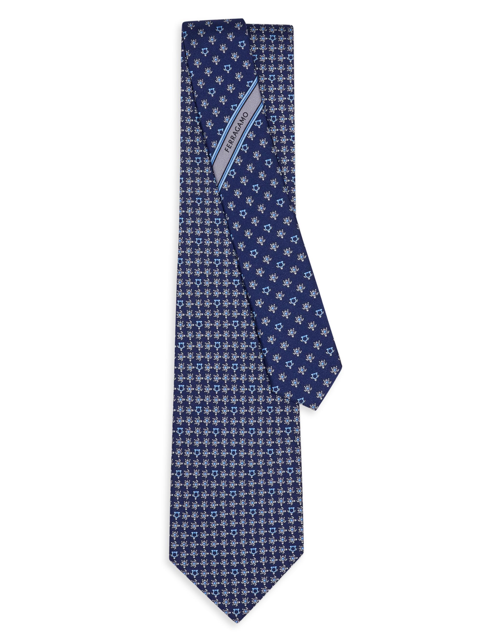 FERRAGAMO Turtles Print Silk Tie | Saks Fifth Avenue