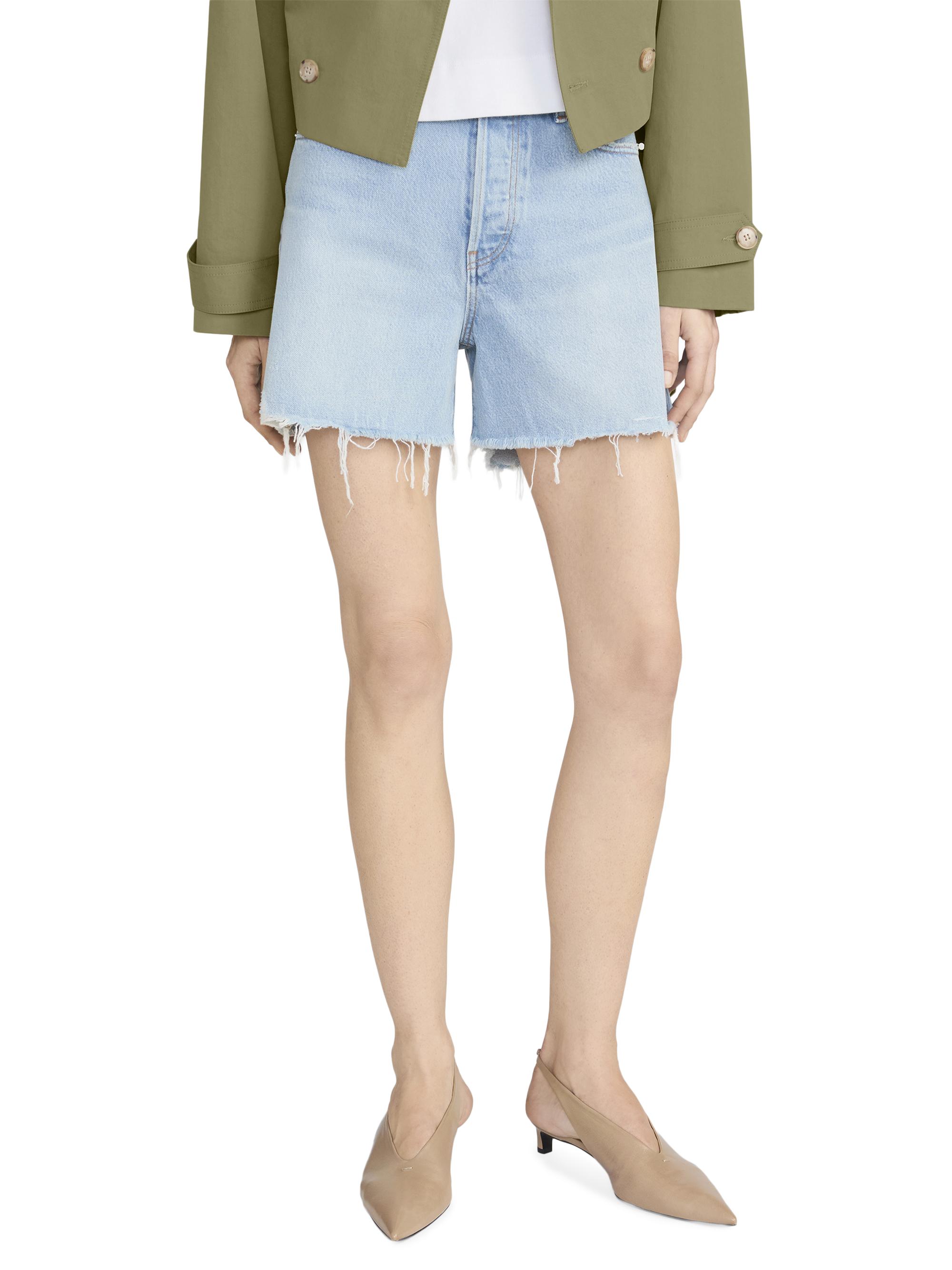 FRAME The Everyday Denim Shorts | Saks Fifth Avenue