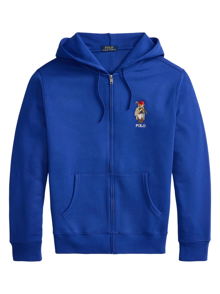 Polo Ralph Lauren Polo Bear Hooded Zip-Up Sweatshirt | Saks Fifth Avenue