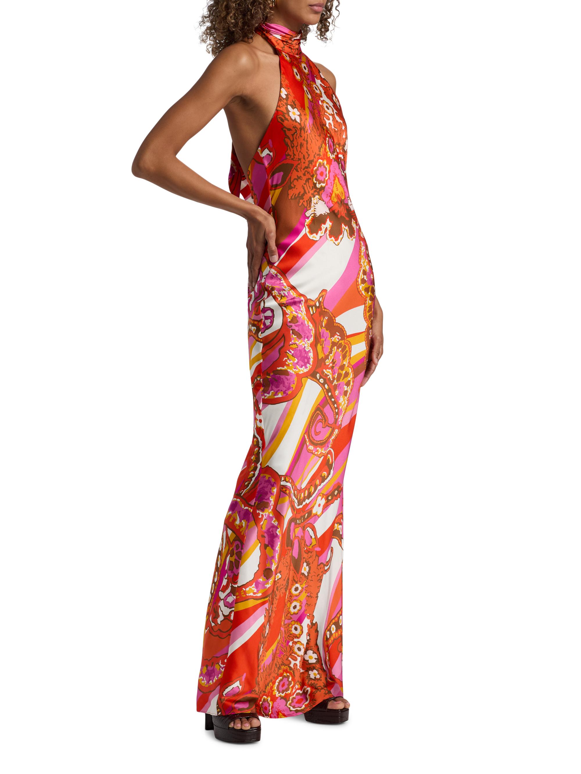 Ramy Brook Tatiana Printed Silk Gown | Saks Fifth Avenue