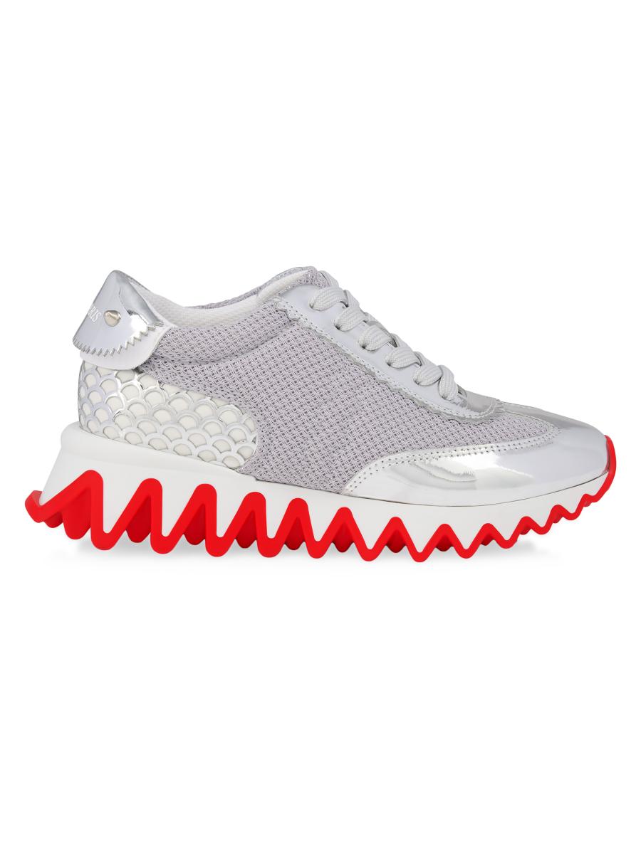 Christian Louboutin Little's Boy's & Boy's Mini Shark Sneakers | Saks ...