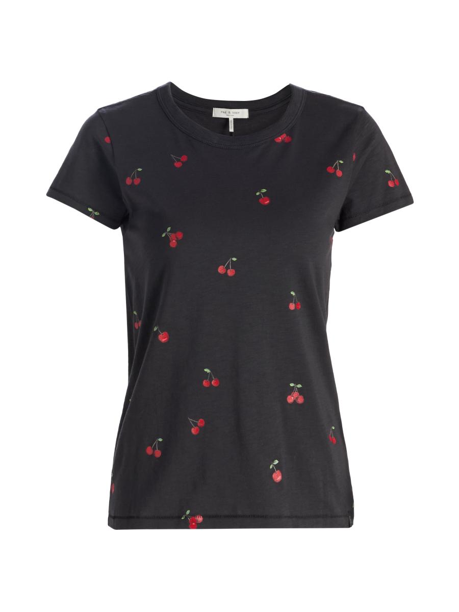 rag & bone All Over Cherry T-Shirt | Saks Fifth Avenue