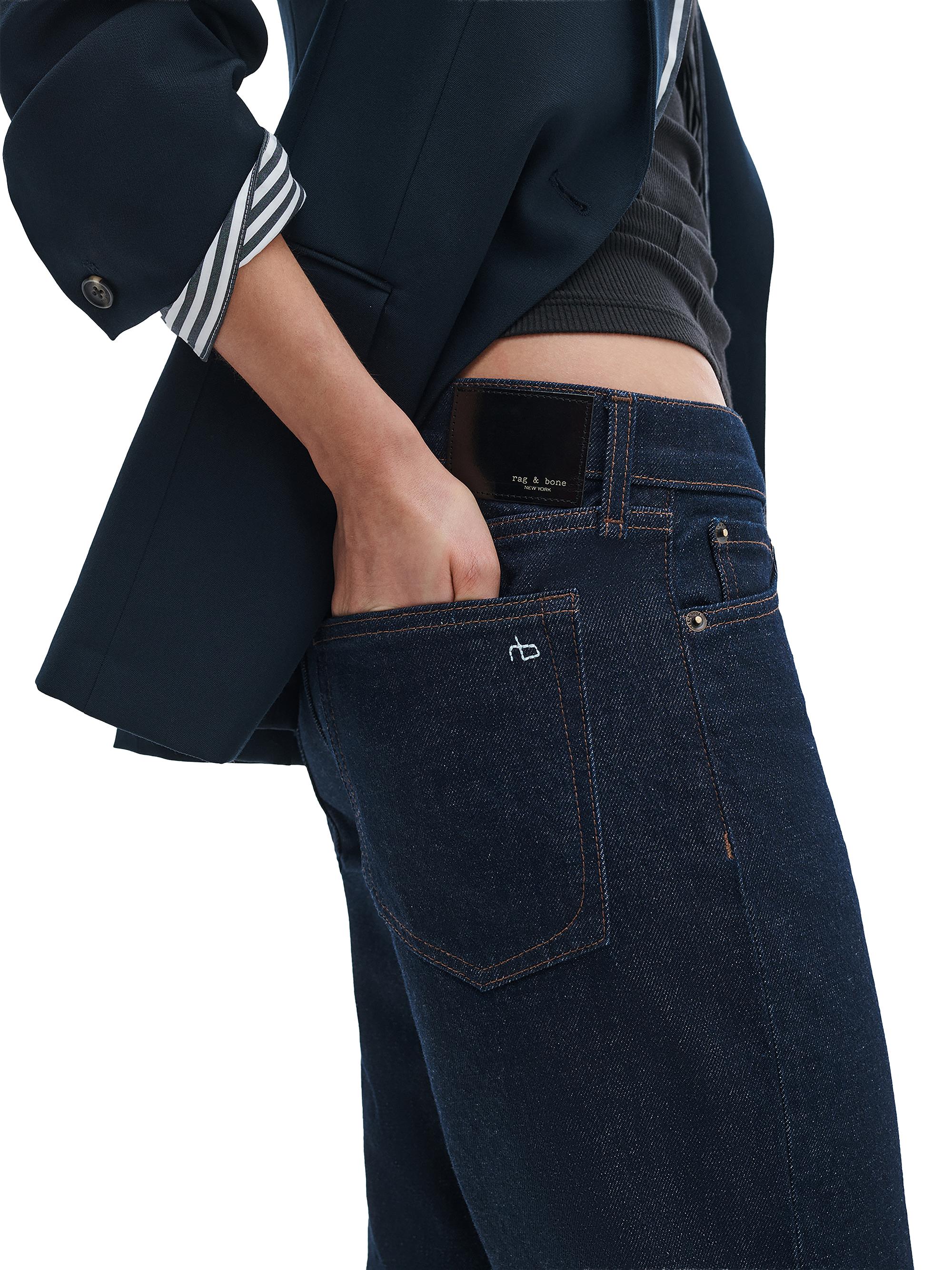 rag & bone Saige Straight-Leg Jeans | Saks Fifth Avenue