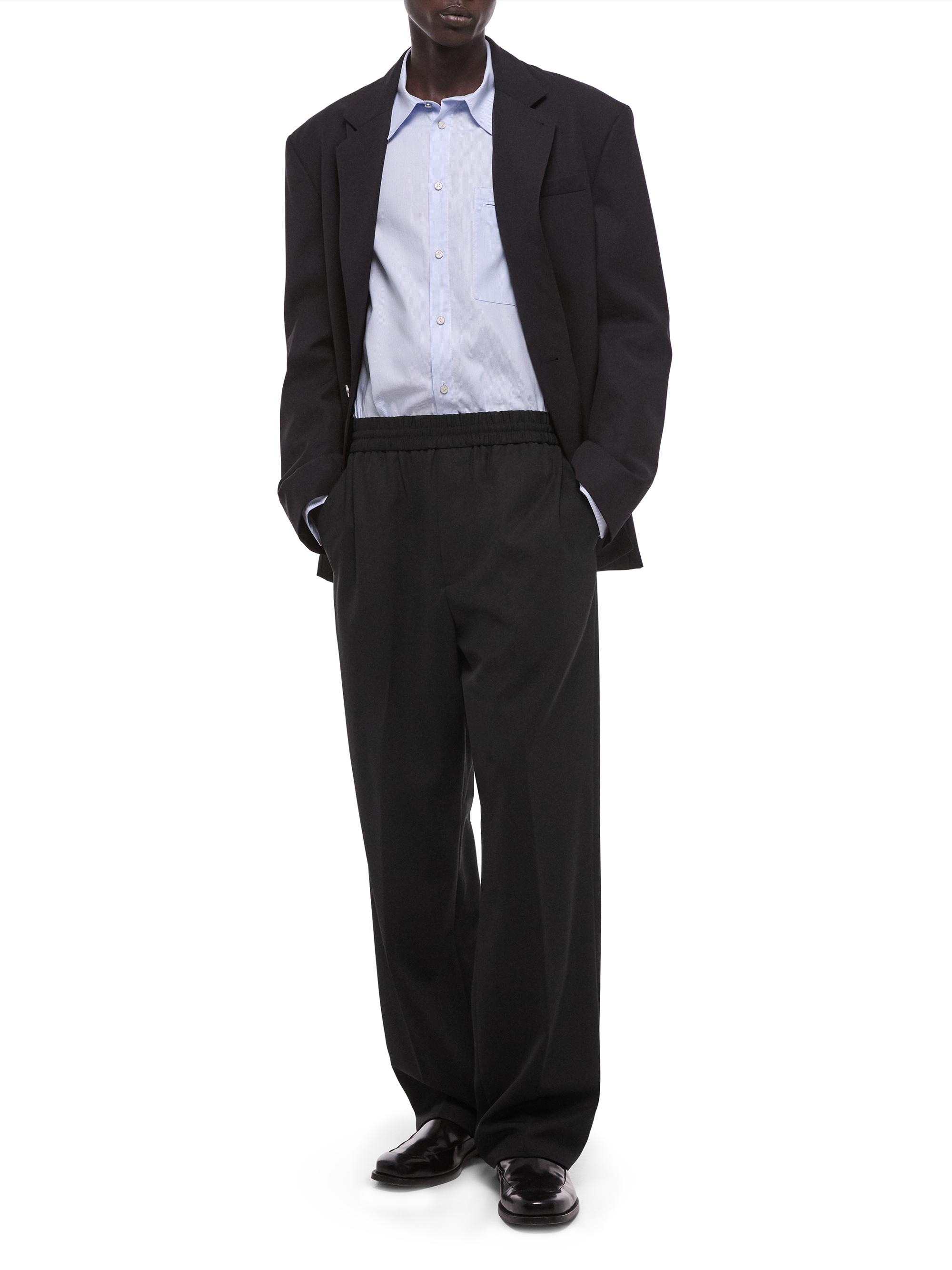 Helmut Lang HL001 Wool Gabardine Pull-On Trousers | Saks Fifth Avenue