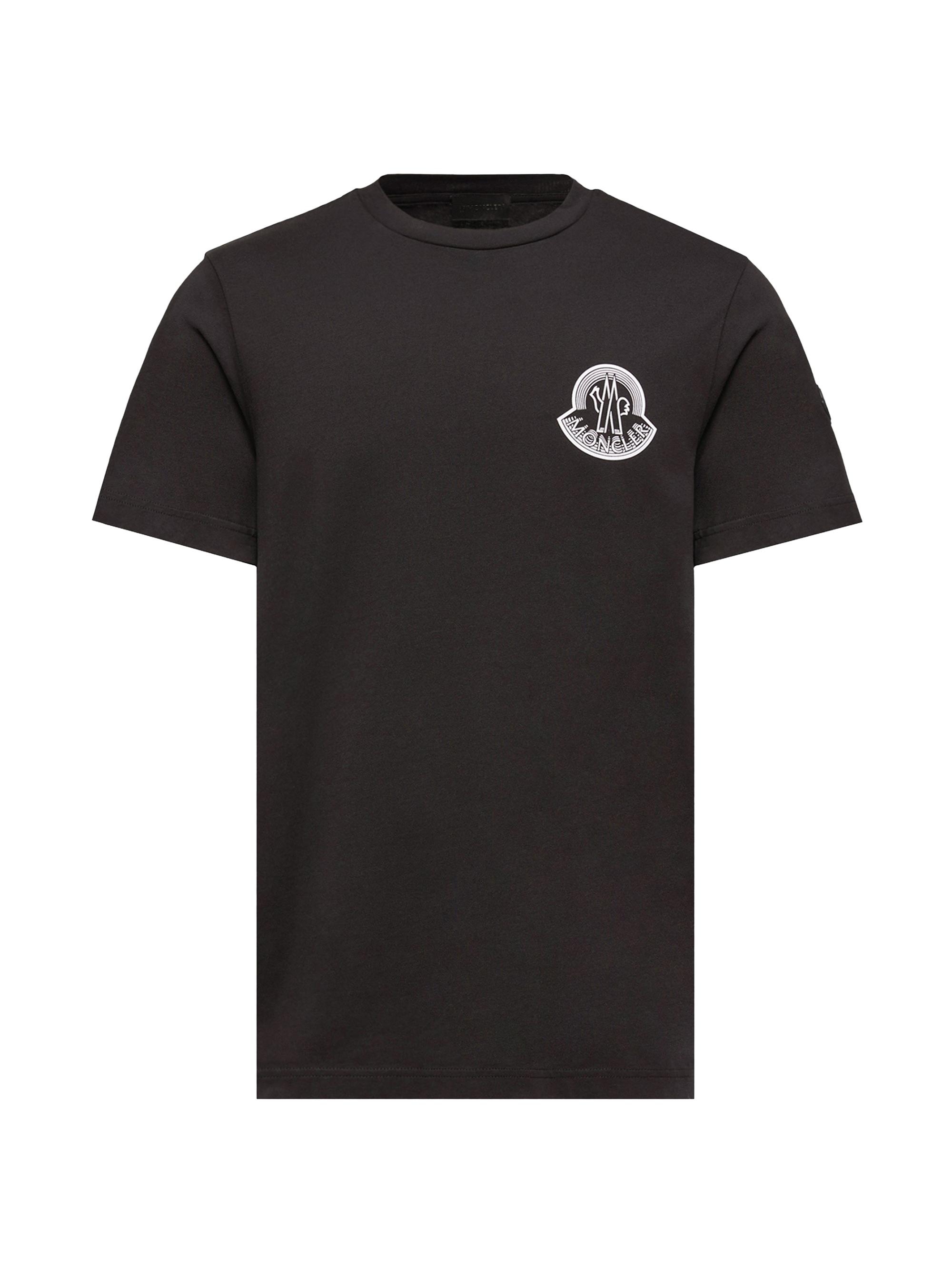 Moncler Crew Neck T-Shirt in Cotton Jersey | Saks Fifth Avenue