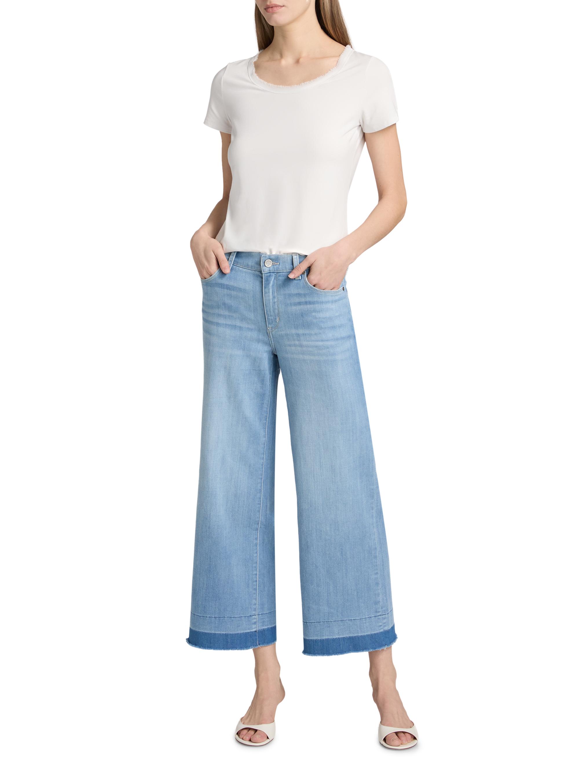Kobi Halperin Ahava Cotton-Blend Scoopneck T-Shirt | Saks Fifth Avenue