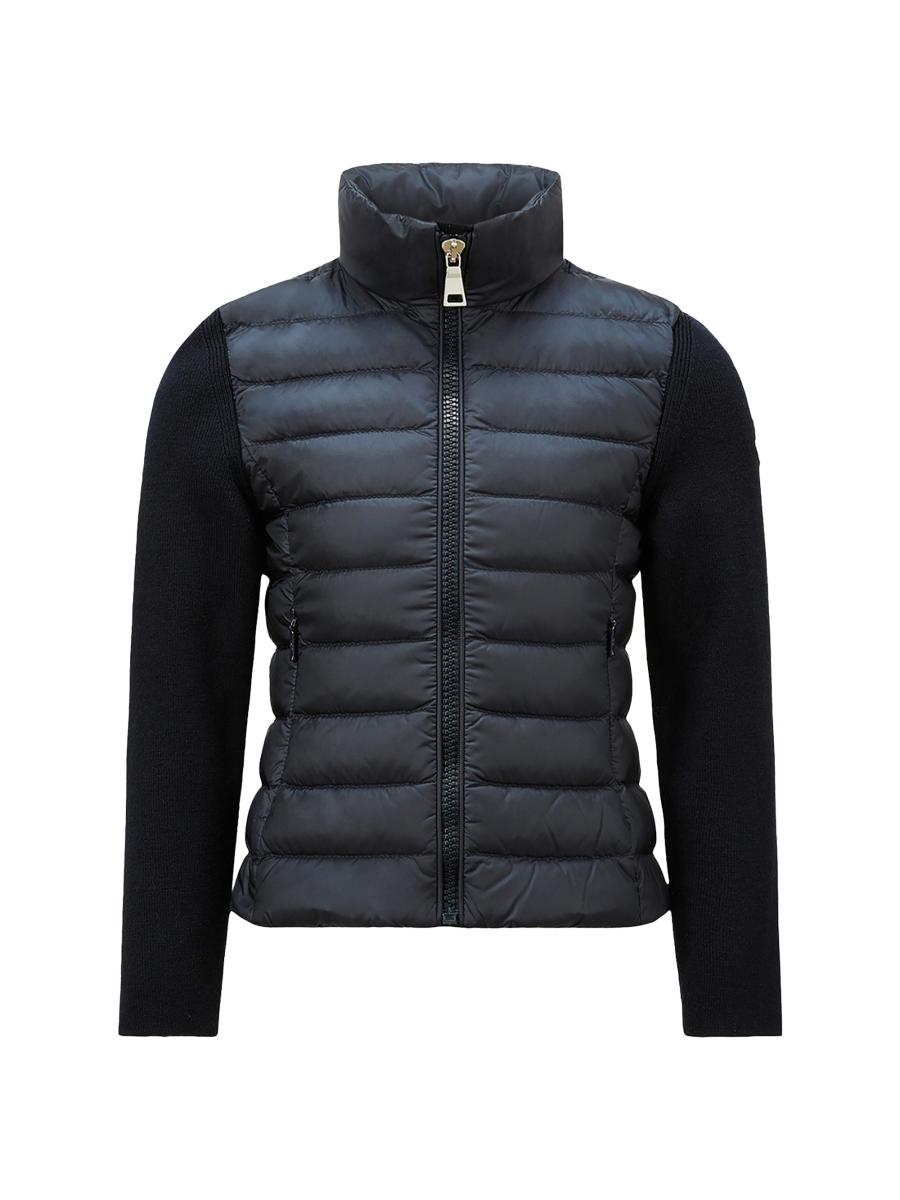 Moncler Little Girl's and Girl's Down-Filled Zip-Up Cardigan in Wool ...