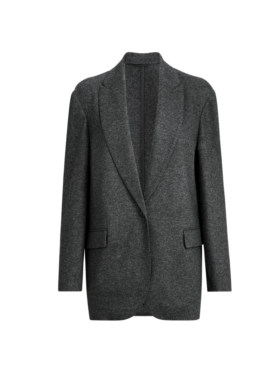 Brunello Cucinelli Cashmere Jersey Blazer with Monili | Saks Fifth Avenue
