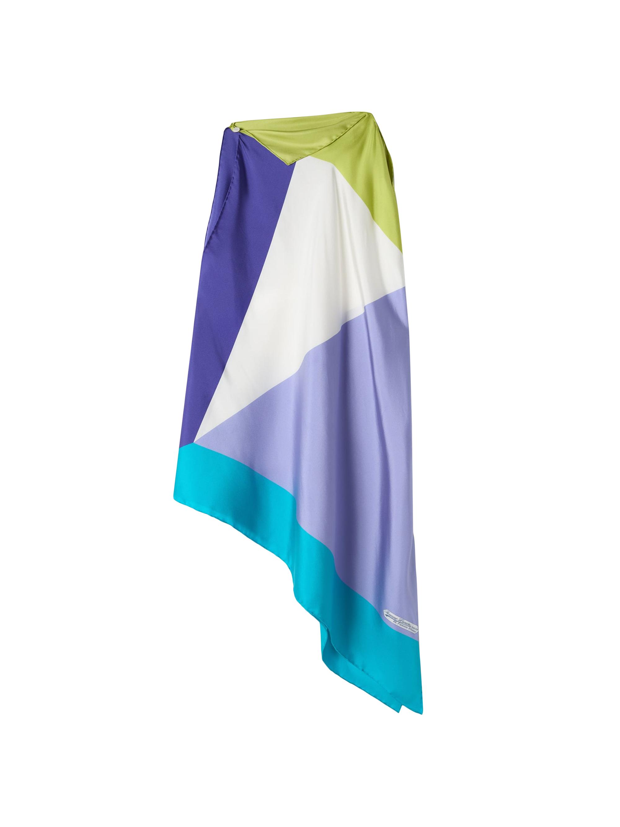 Lanvin Silk Graphic Print Top | Saks Fifth Avenue