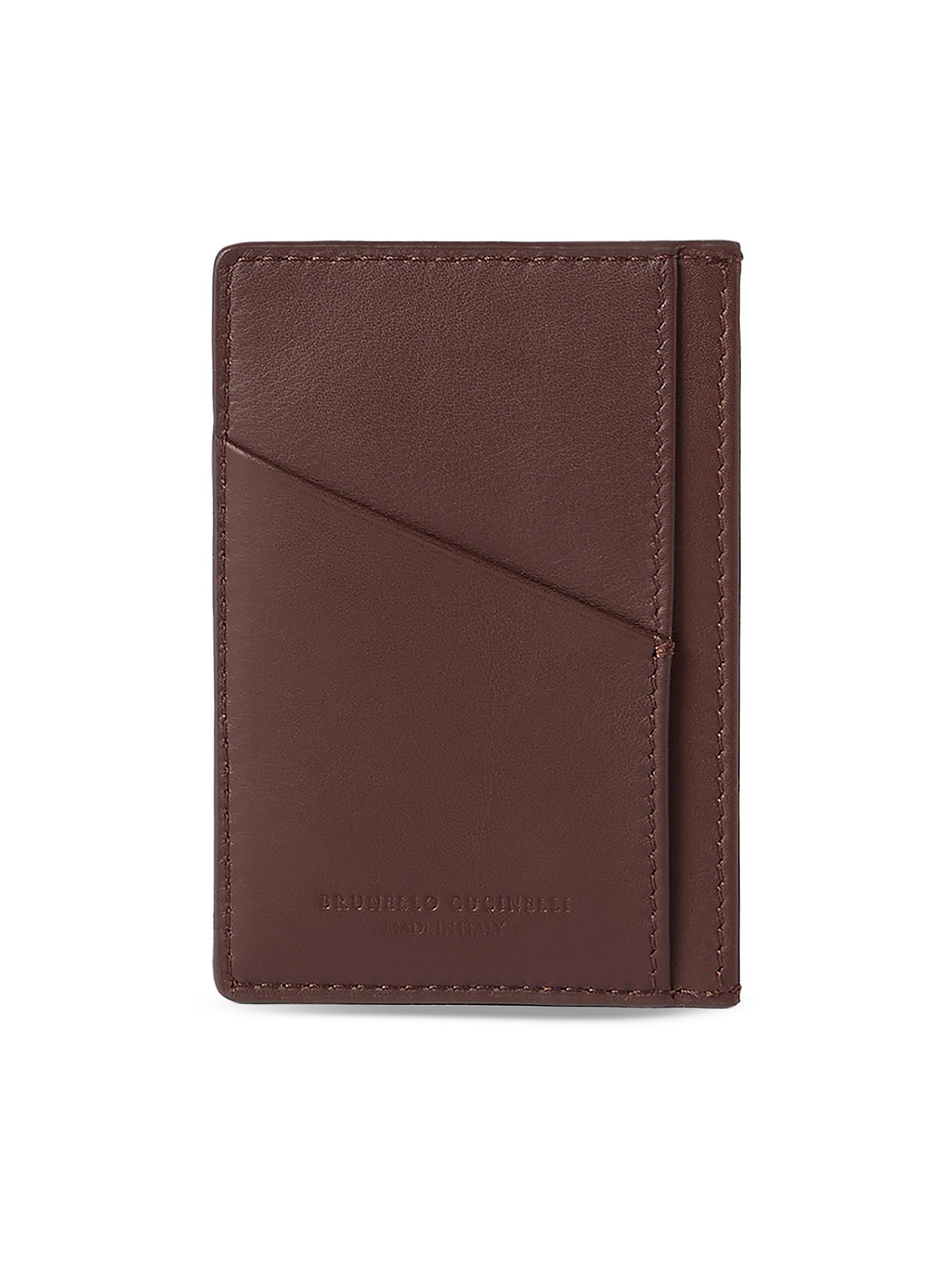 Brunello Cucinelli Smooth Calfskin Card Holder | Saks Fifth Avenue