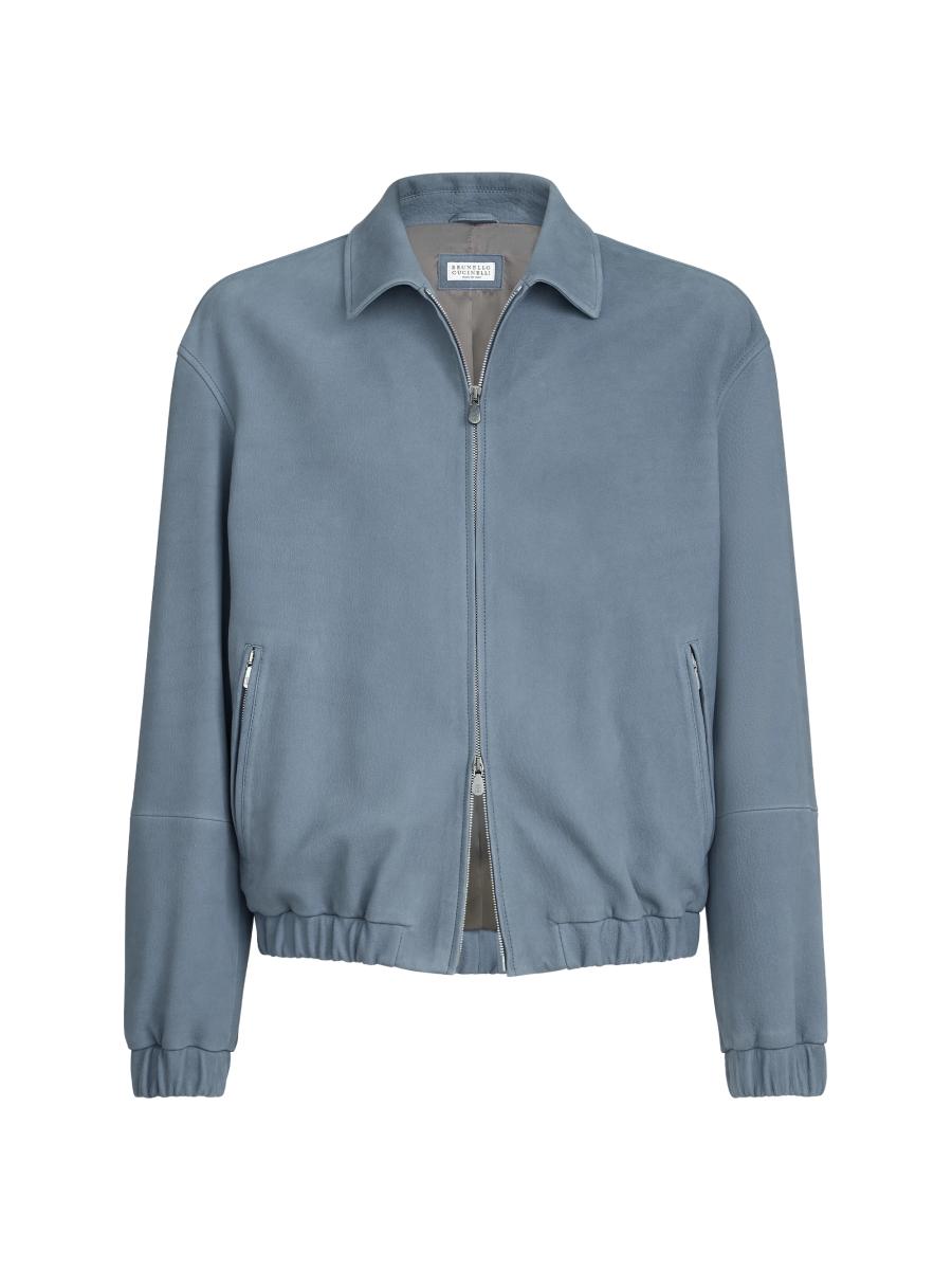 Brunello Cucinelli Nubuck Outerwear Jacket | Saks Fifth Avenue