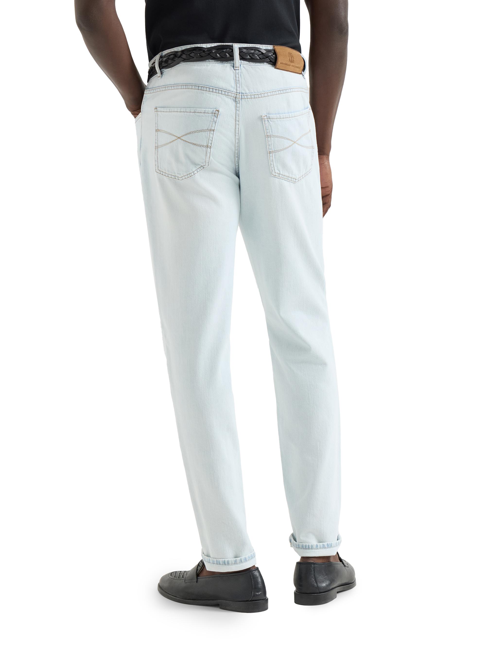 Brunello Cucinelli Lightweight Denim Traditional Fit Five Pocket Jeans ...