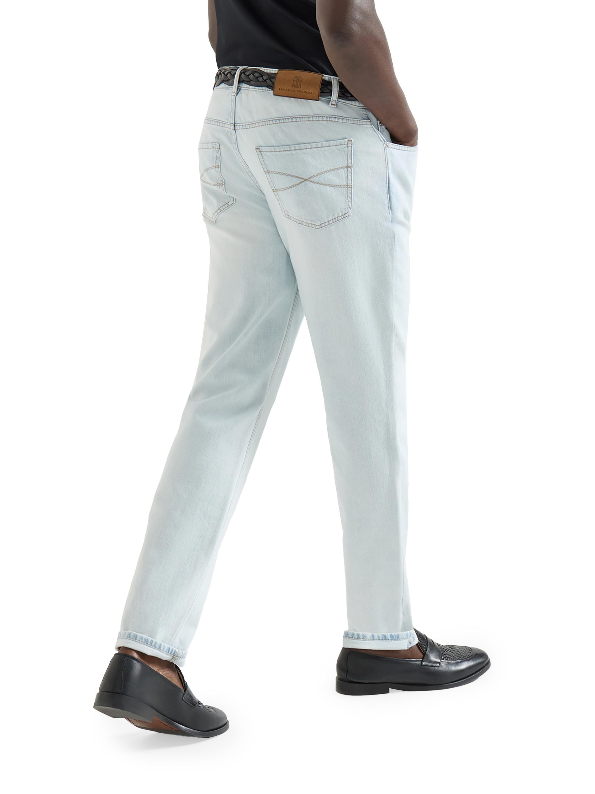 Brunello Cucinelli Lightweight Denim Traditional Fit Five Pocket Jeans ...