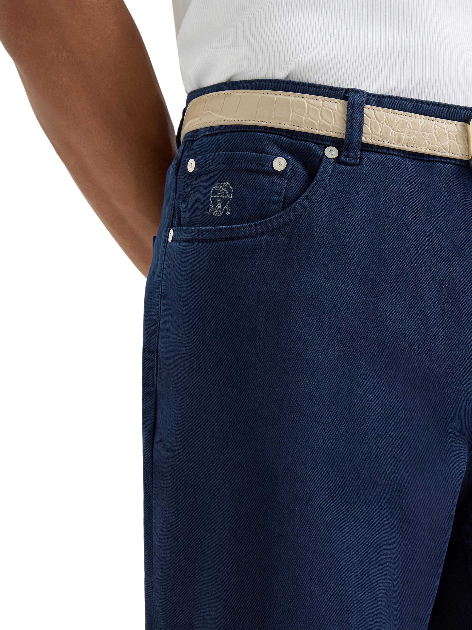 Brunello Cucinelli Lightweight Denim Traditional Fit Five Pocket Jeans ...