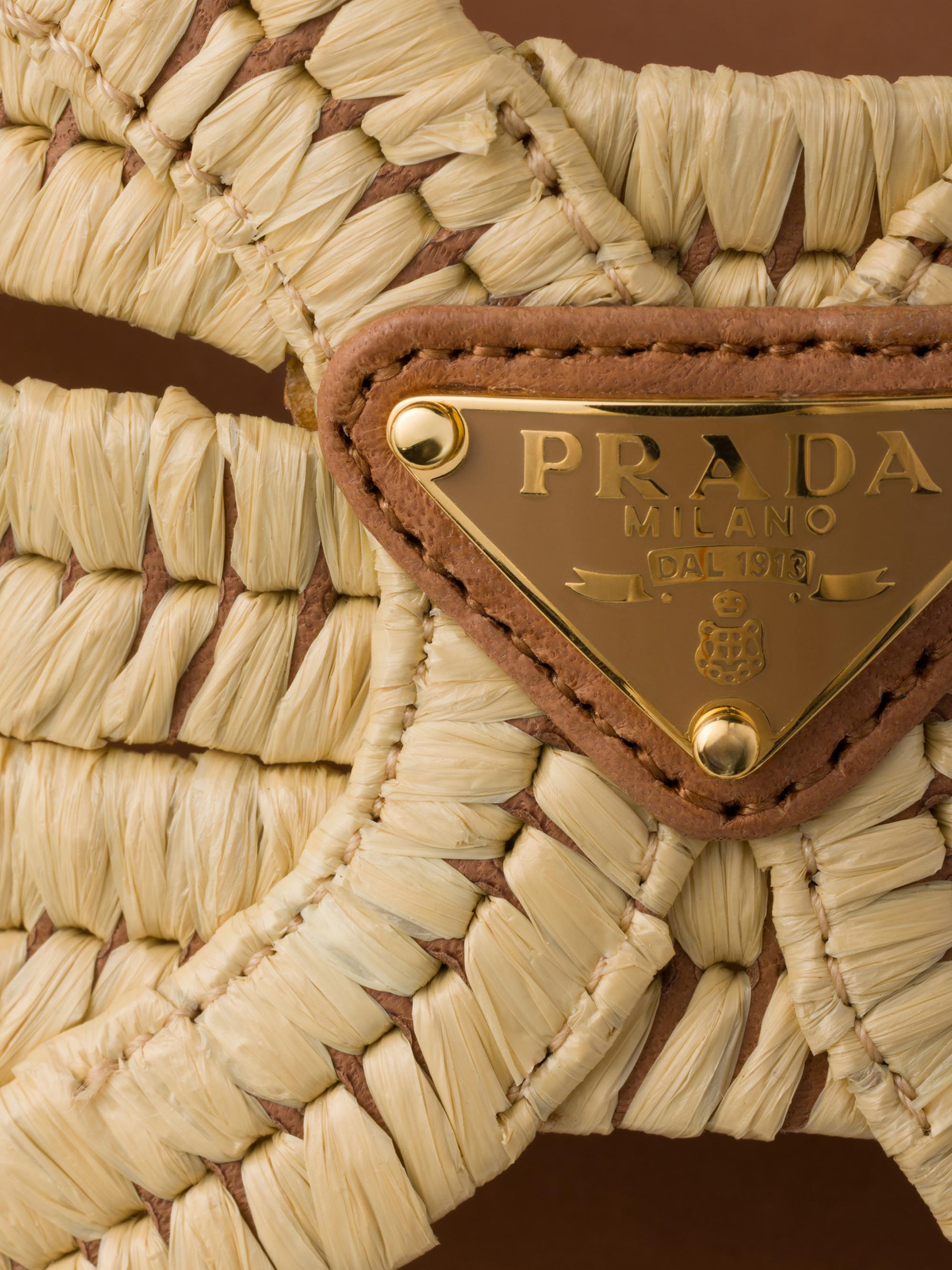 Prada Crochet Slides | Saks Fifth Avenue